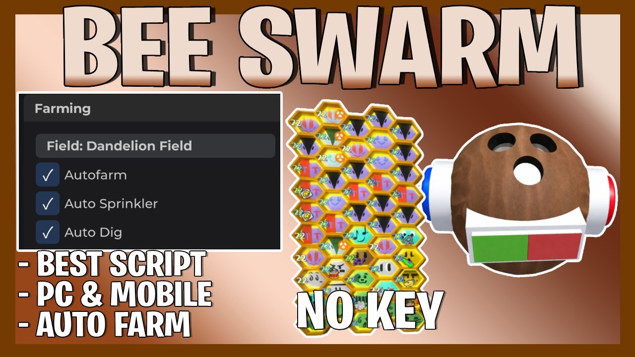 [🔥UPD] Bee Swarm Simulator Script (PASTEBIN 2026) (AUTO FARM, AUTO DIG, AUTI SPRINKLER AND MORE)