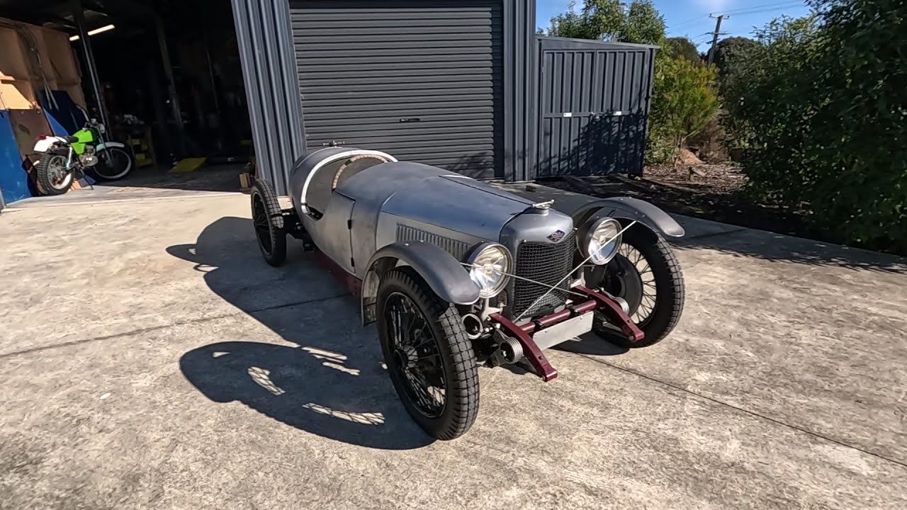 Pre war Riley Brooklands - Bonnet complete