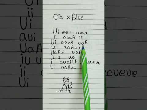 Oia Cat x Blue πΊ - Yung Kai (lyrics) #lyrics #blue #oiacat #shorts