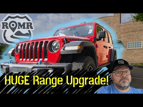 SHOCKING Range Upgrade! Jeep Replaces the 4xe Battery - How Far will it go? Ride along and find out