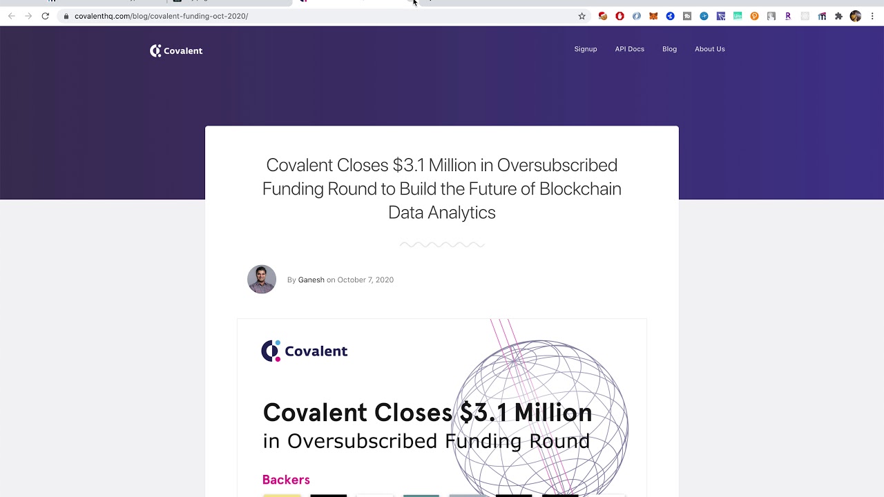 Defi Dashboard built for Covalent One Million Wallet Competition - Gold Wallet Bounties
