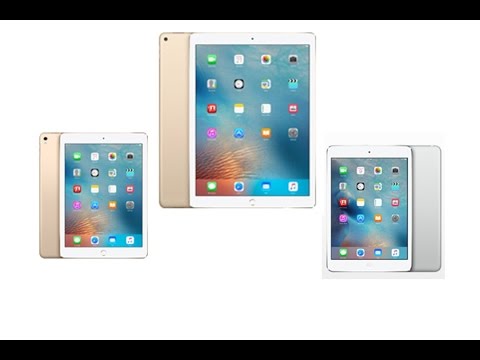 Official prices of iPad models...