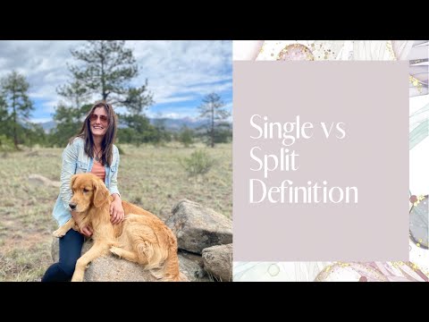 Single vs Split Definition in Relationships