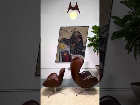 โEggโ and โSwanโ Chair by Arne Jacobsen for Fritz Hansen