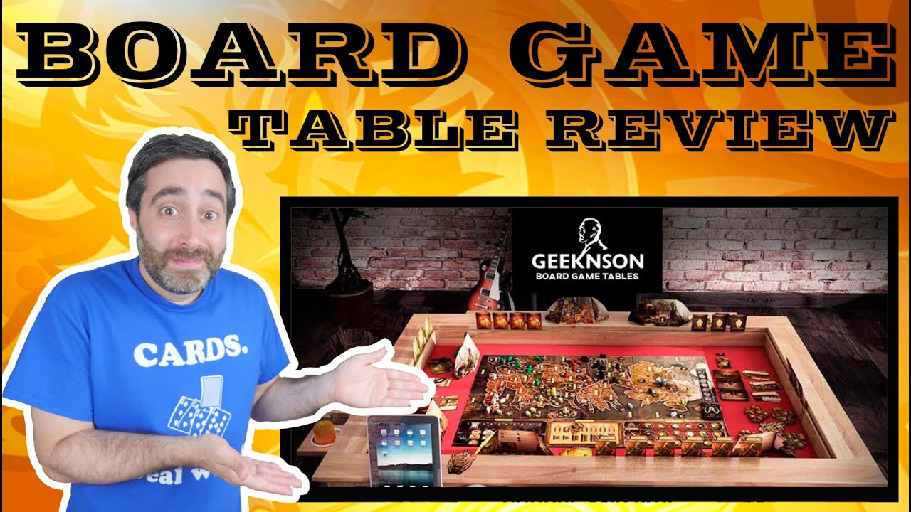 Geeknson Board Game Table - Product Review