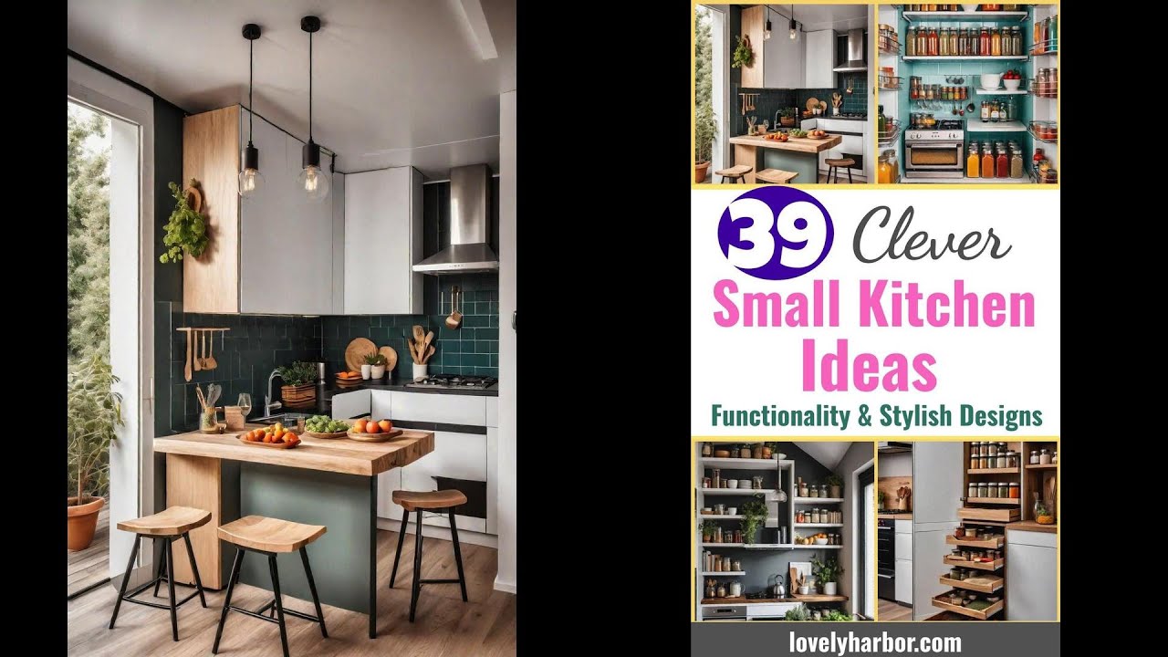 39 Clever Small Kitchen Ideas Maximize Your Space with Stylish and Functional Designs