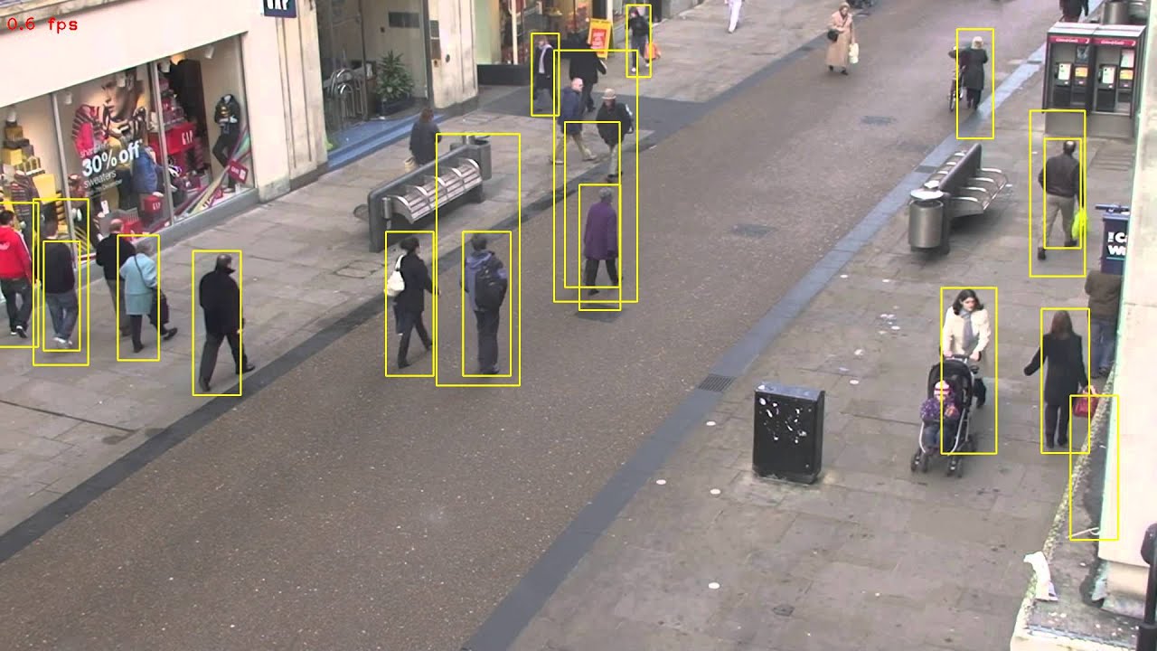 Pedestrian detection using Deformable Part based Models