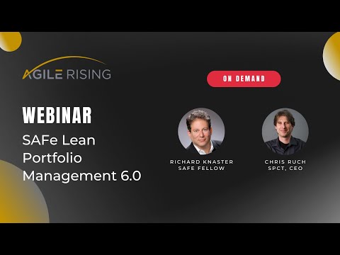 SAFe Lean Portfolio Management 6.0 with Agile Rising
