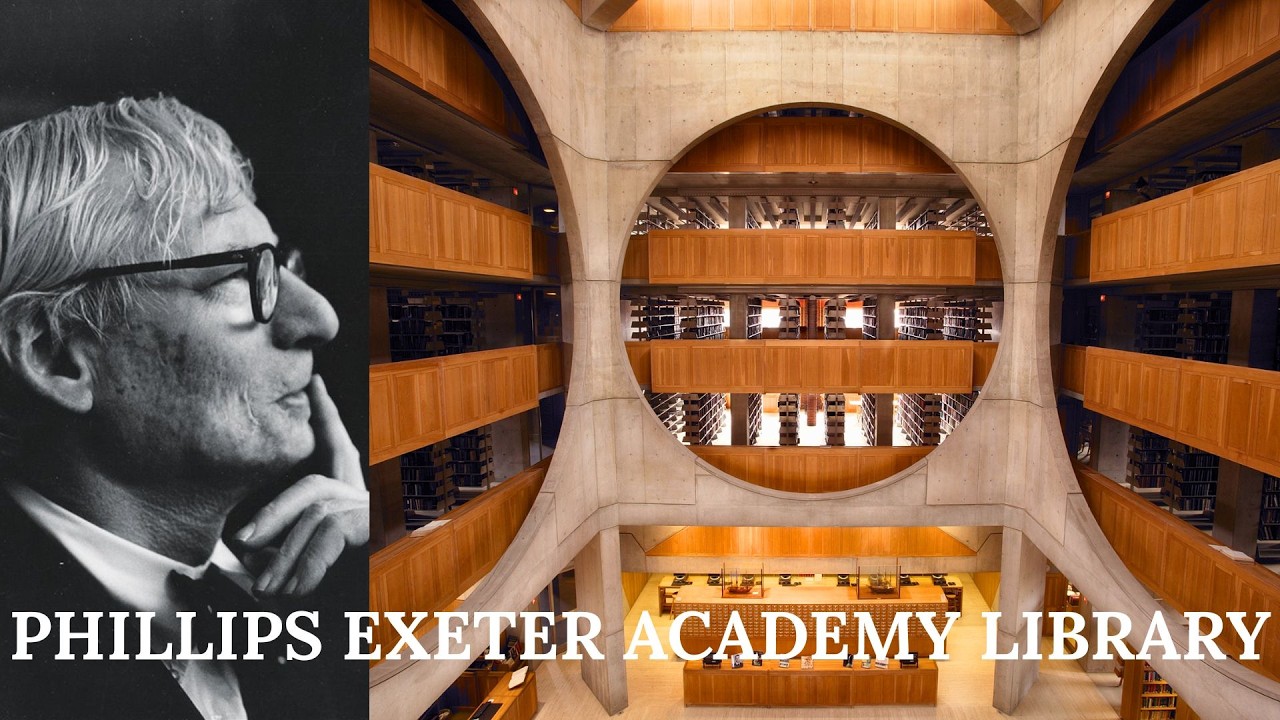 PHILLIPS EXETER ACADEMY LIBRARY - Louis Kahn - Architecture Explained - UrbArchitect