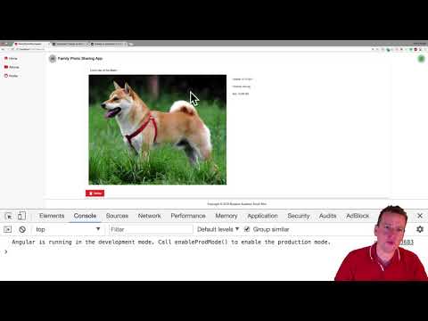 The Advanced Photo Sharing App | S1p99 | Adding url as input to FileDetails Component and git compar
