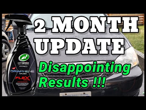 Turtle Wax GRAPHENE Flex Wax | 2 Month Update