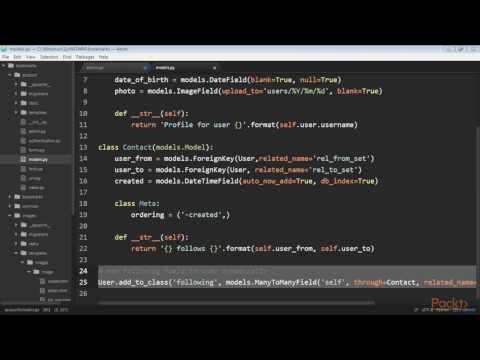 Learn Django by Example Building a Follower System | packtpub com - Mind Luster