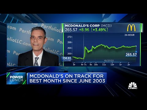 Three Stock Lunch CAT, MCD and NOW