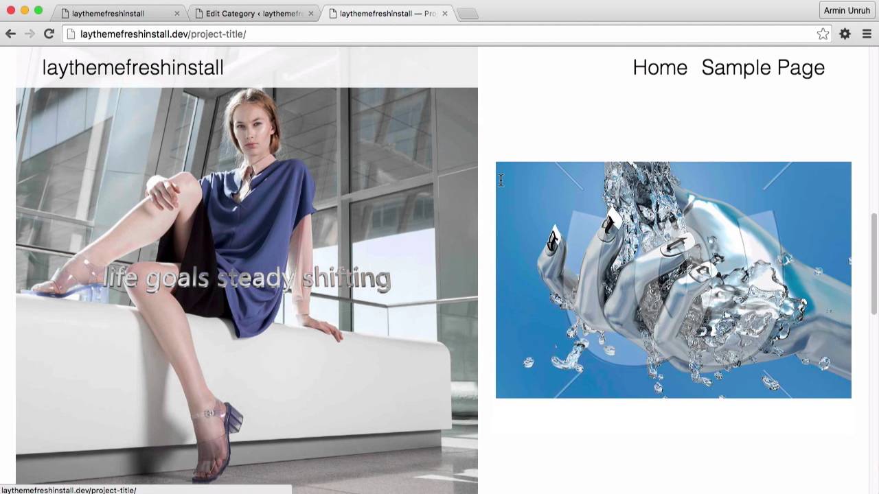 Lay Theme – Getting Started