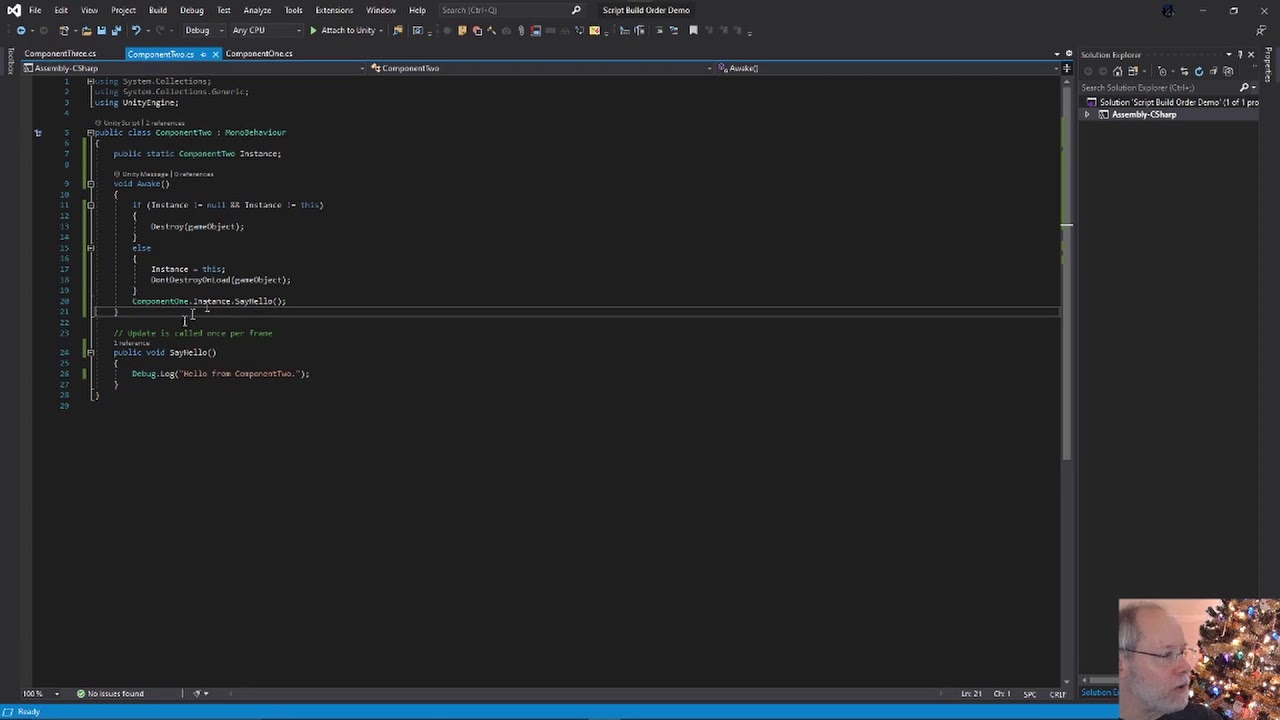 Script Execution Order