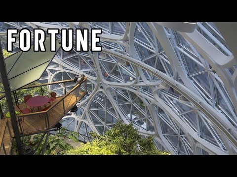 Amazon Headquarters Now Has a Rainforest I Fortune