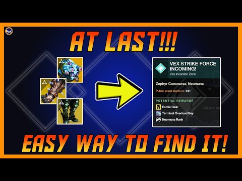 A Brilliant Way To Know When A Vex Strike Force Public Event Is Incoming! Destiny 2