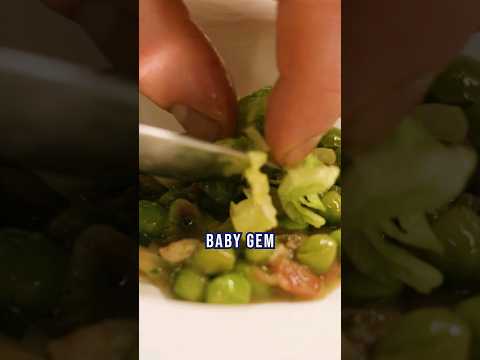 Chef Tom Scade's British Cod with Peas, Baby Gem, and New Potatoes ...