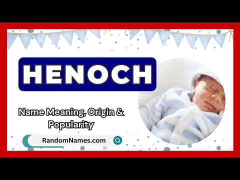 Henoch - Baby Boy Name Meaning, Origin & Popularity - RandomNames.com