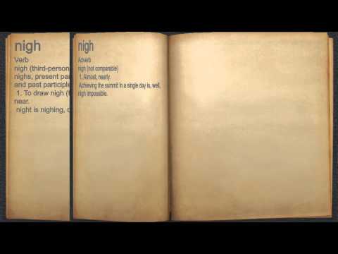 What does nigh mean?