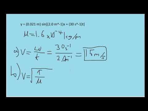 Waves I - Problem #17