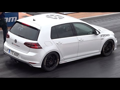 Golf R With RS3 2.5-Liter Engine Runs 10s Quarter-Mile - autoevolution