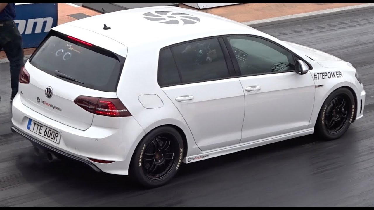 Golf R With RS3 2.5-Liter Engine Runs 10s Quarter-Mile - autoevolution