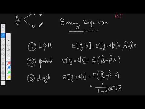 Binary Dependent Variable Model (Part I)