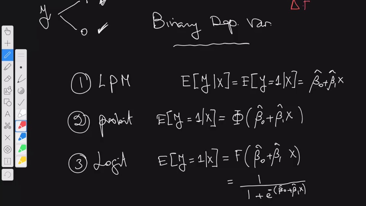 Binary Dependent Variable Model (Part I)