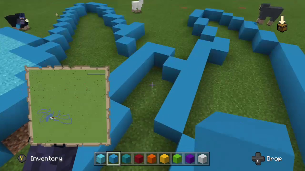 Minecraft | Rainbow Dash Pixel art [My Little Pony] 1/6