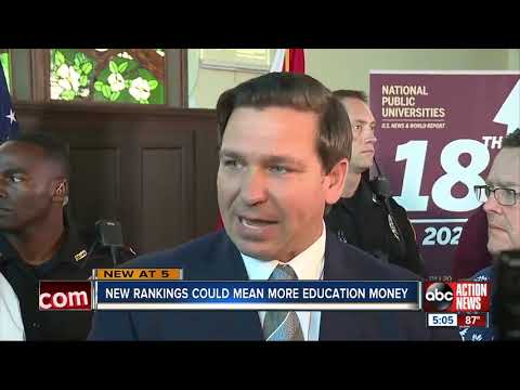 New national rankings could mean more education money for Florida