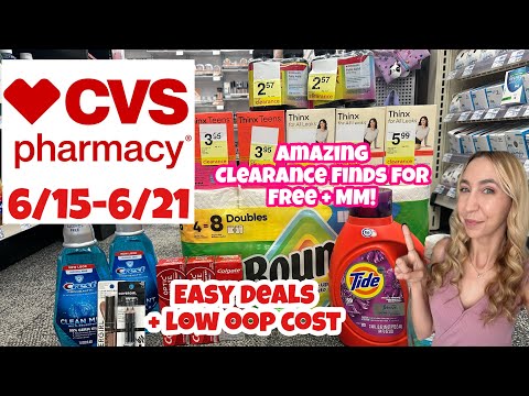 CVS HAUL 6/15-6/21| NEWBIE FRIENDLY DEALS | ROLLING REWARDS FOR LOW OOP COST | CLEARANCE FINDS!