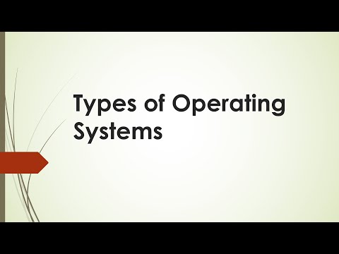 Types of Operating Systems Part 2