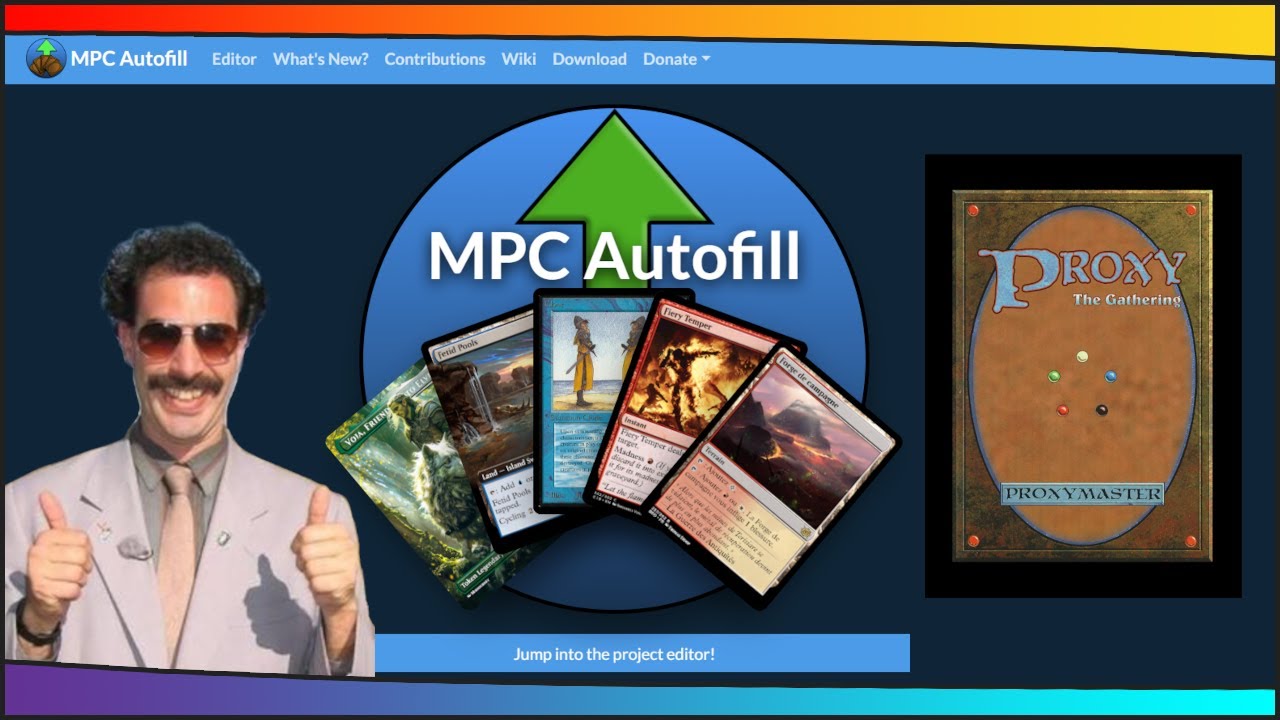 MPCFILL Tutorial Guide | Downloading MTG Proxies for Printing