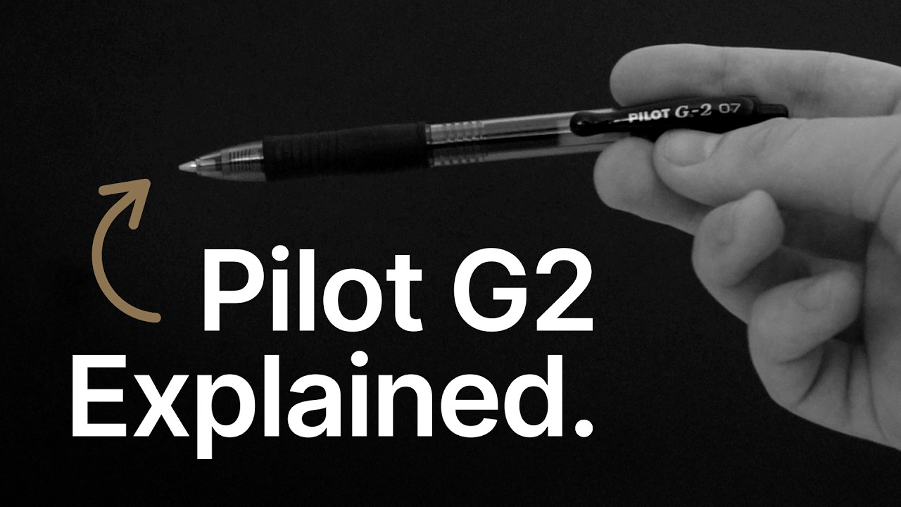 Why does EVERYONE love the Pilot G2 Pen?