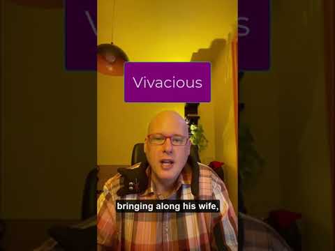 Word of the Day Short: Vivacious