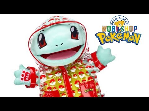 BUILD A BEAR POKEMON SQUIRTLE PLUSHIE REVIEW