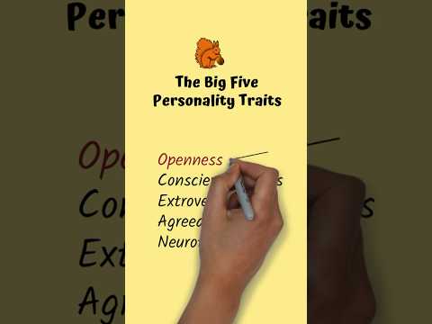 A 30-second intro to the personality trait of “Openness” #personality #psychologyfact