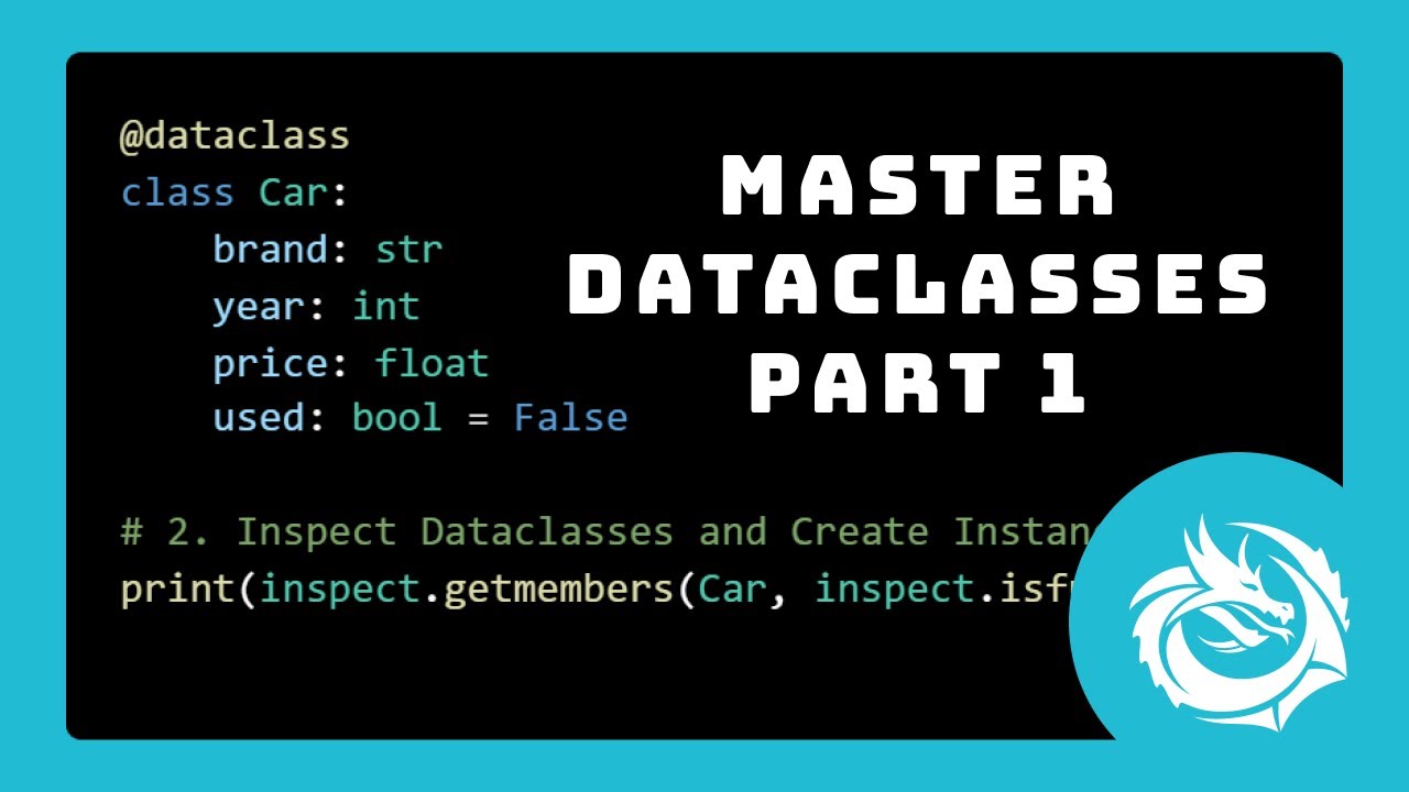 Master Dataclasses in Python Part 1 - Basic Structure and Validation