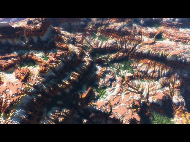 Blood Gulch - Custom Terrain Minecraft Map