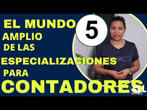 Contador 5. El mundo amplio de las especializaciones para contadores/Nell Contable.