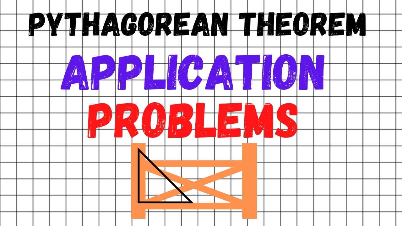 Pythagorean theorem application problems