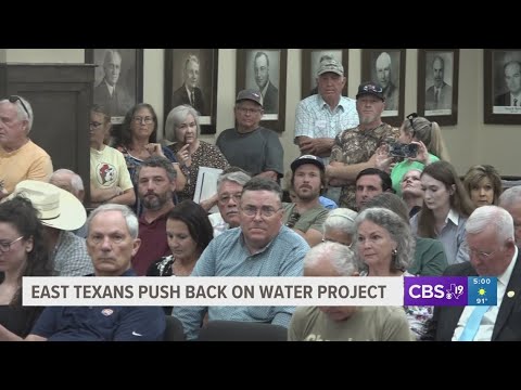 Neches and Trinity Valleys Groundwater Conservation District tables aquifer project for 90 days