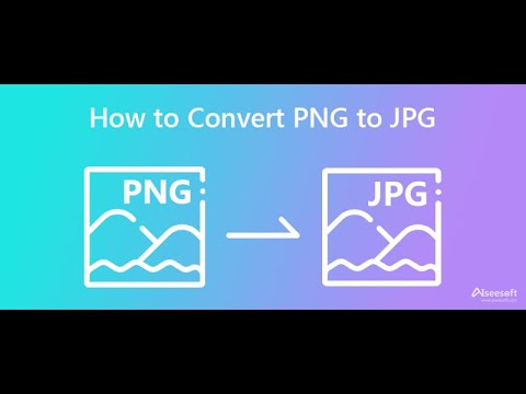 Convert Your PNGs to JPGs Quickly and Easily || How to Convert PNG to JPG