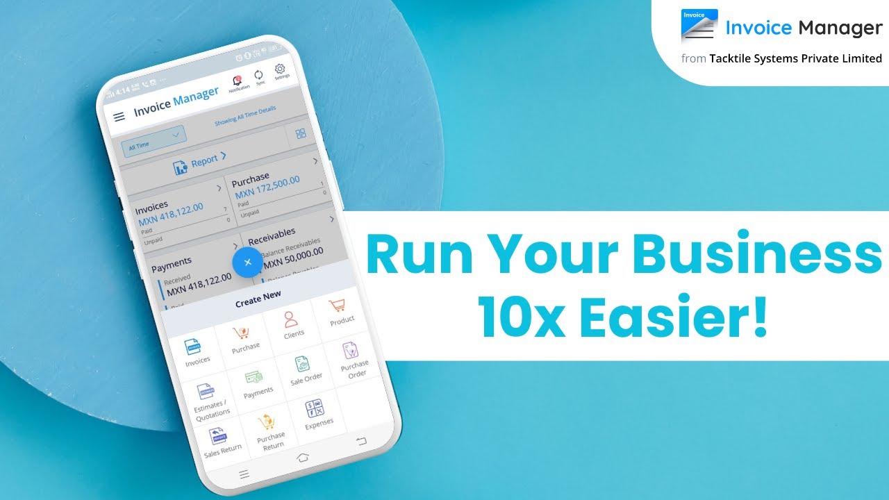 Run Your Business 10x Easier with Simple Invoice Manager | Invoicing, Inventory, Expense Tracker App