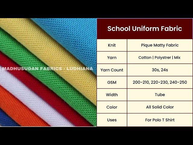 School Uniform - School Uniform Fabric Hosiery Fabric Manufacturer from ...