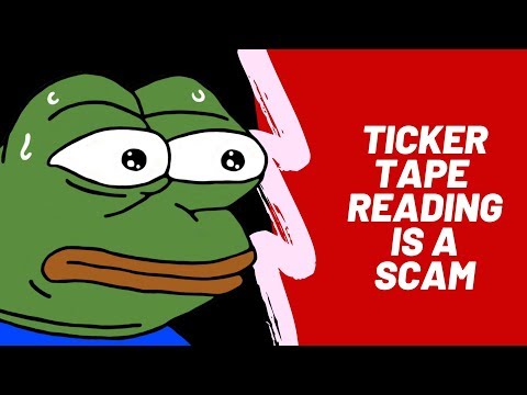 Ticker Tape Reading is A SCAM! (SMB Capital Is Lying To You)