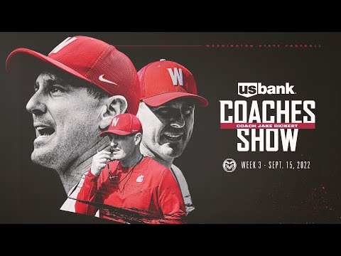 WSU Football: U.S. Bank Coaches Show with Jake Dickert 9/15/22