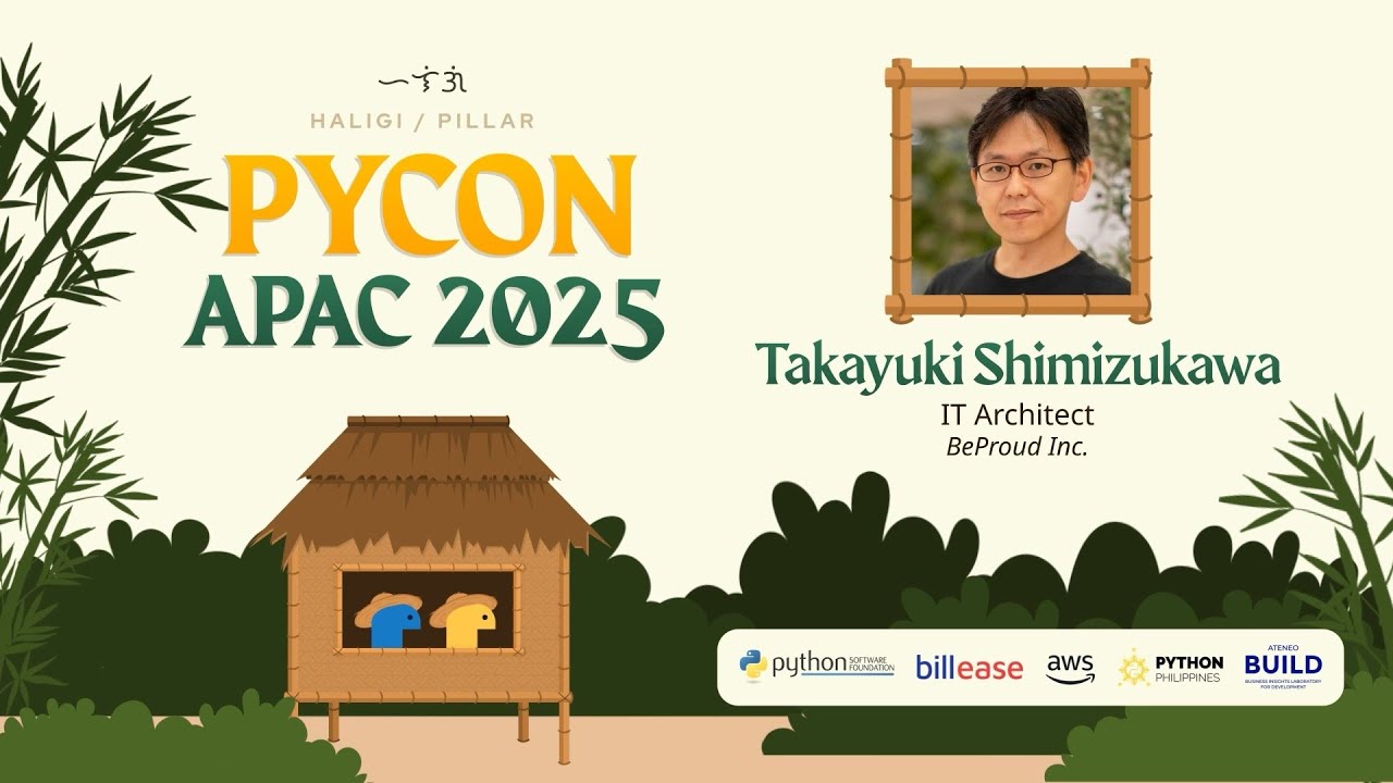 PyCon APAC 2025 - Structlog in Practice by Takayuki Shimizukawa