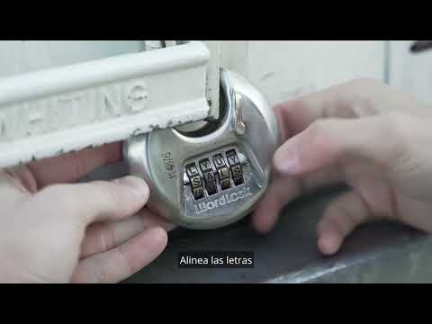 Cómo abrir el Word Lock (candado) de su Truck Share 24/7